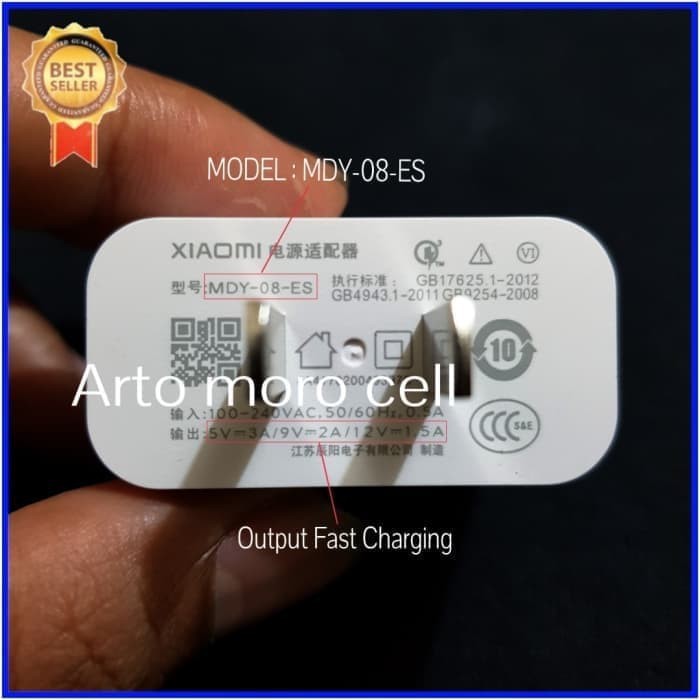 Jual Charger Xiaomi Redmi Note 7 Note 7 Pro ORIGINAL 100% Fast Charge ...