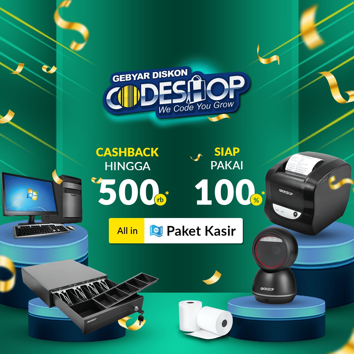 Toko Online Codeshop Official Shop | Shopee Indonesia