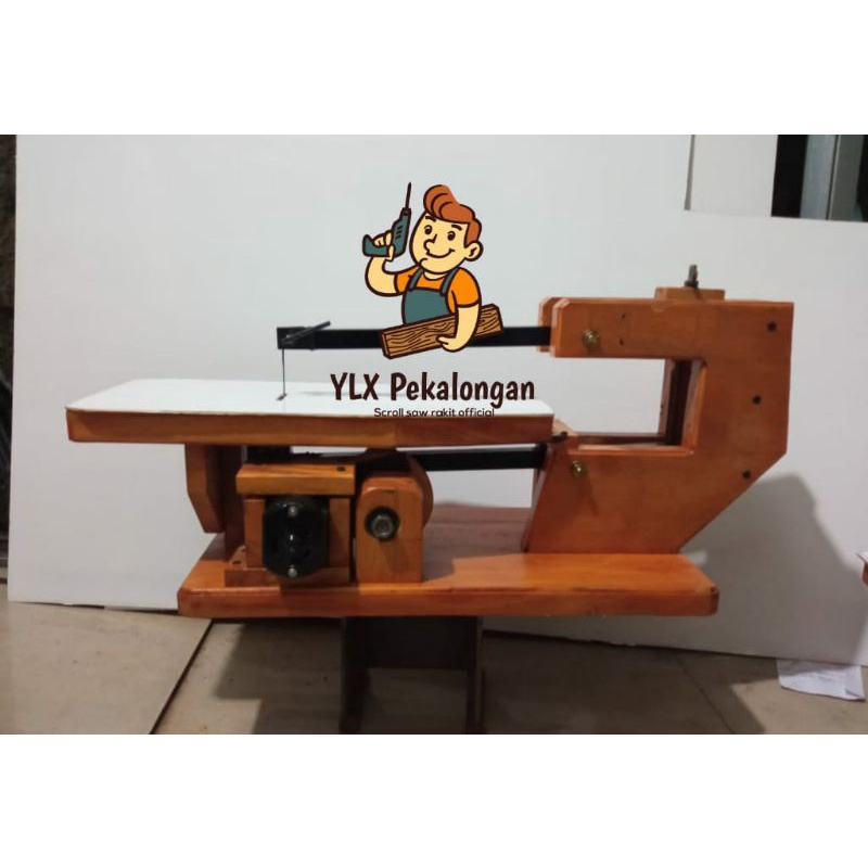 MESIN GERGAJI MEJA UKIR KAYU SCROLL SAW RAKIT | Shopee Indonesia
