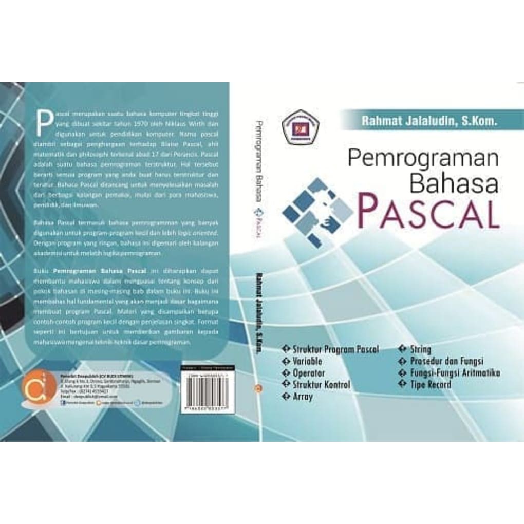 Jual Buku Pemrograman Bahasa Pascal | Shopee Indonesia