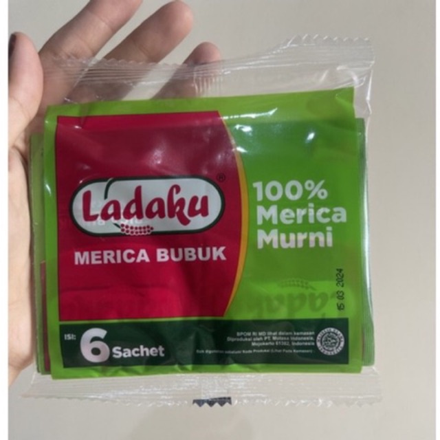 Jual Ladaku Merica Bubuk Sachet isi 6pcs | Shopee Indonesia