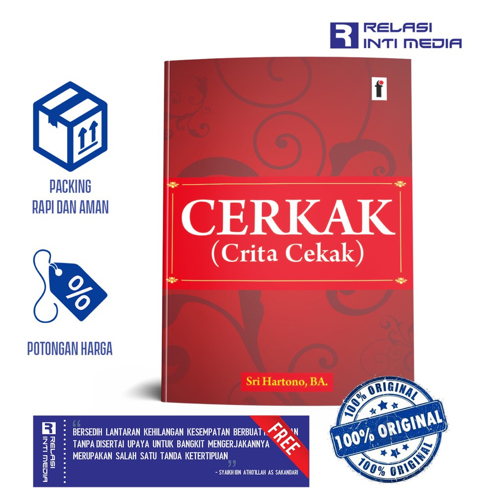Jual Buku CERKAK (Cerita Cekak) - Sri Hartono, BA | Shopee Indonesia