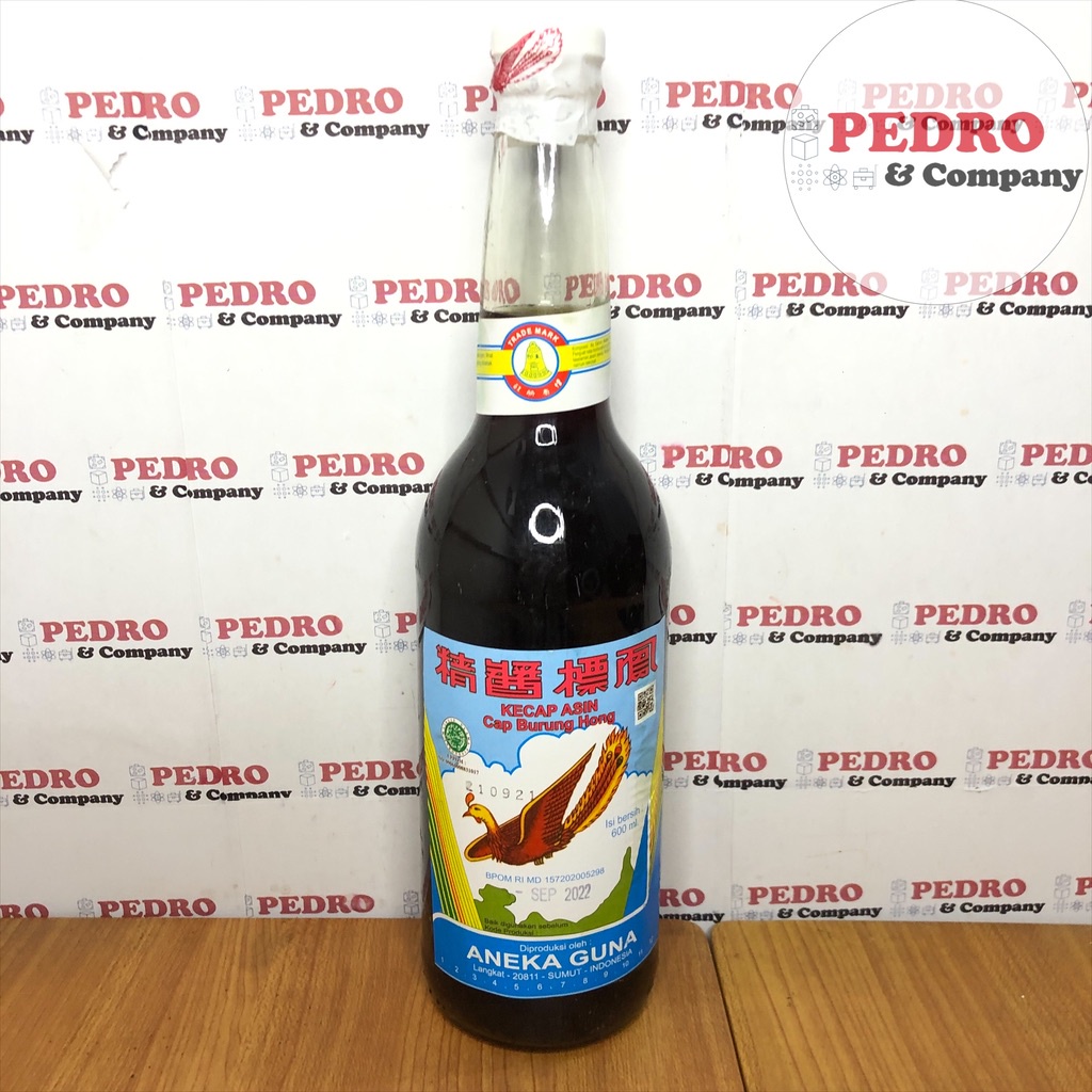 Jual Kecap harum cap merak aceh hong 600 ml - kecap asin soy sauce ...