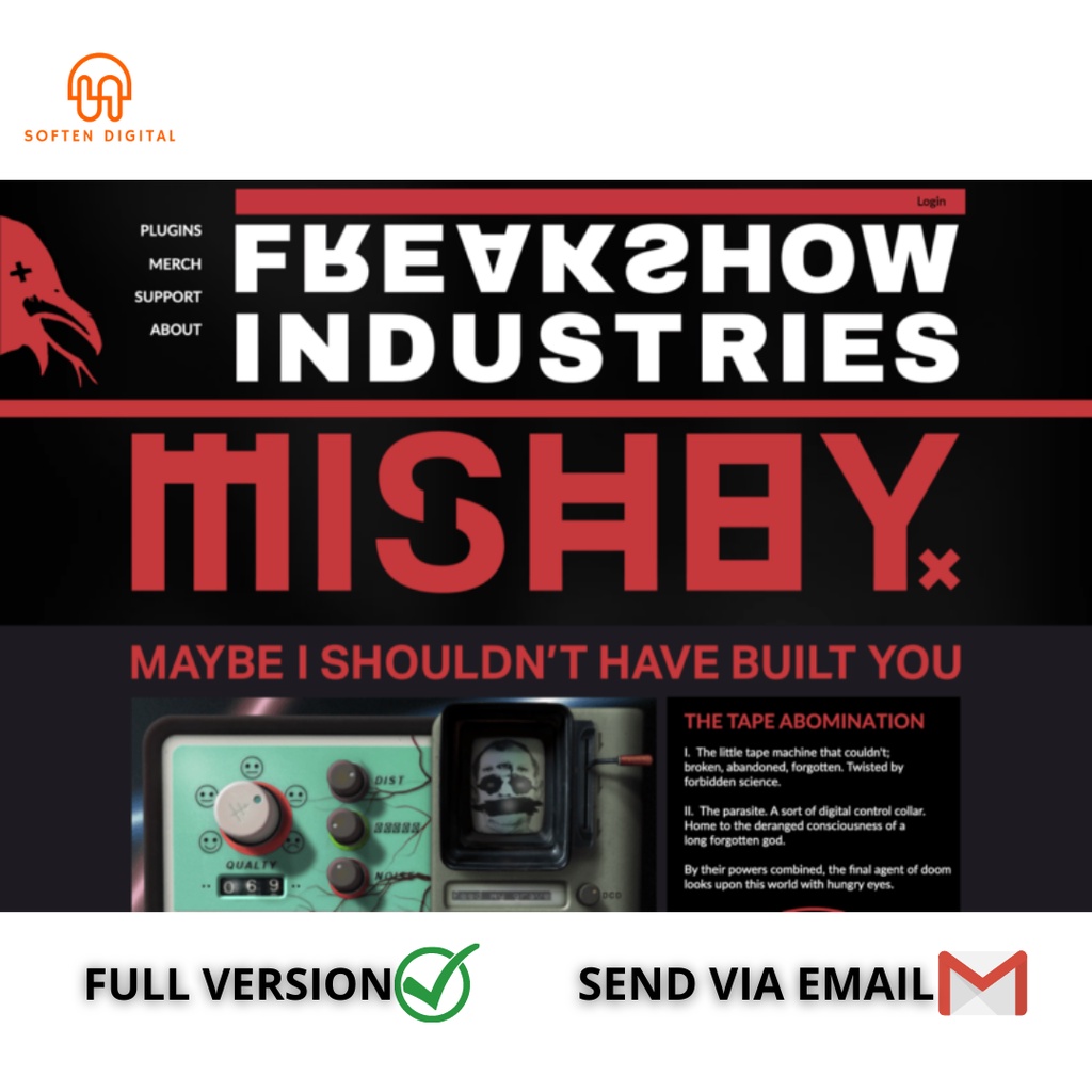 Jual Freakshow Industries Mishby VST Plugin chaotic audio destruction ...