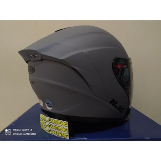 Jual HELM COUPLE NJS ZX 1R DAN NJS KAIROZ STONE GREY Indonesia|Shopee ...