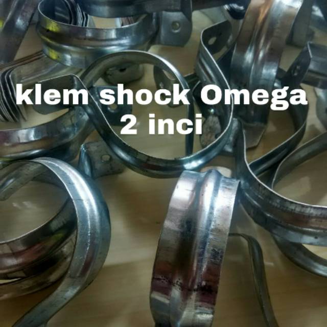Jual Klem Omega Shock Omega 2" inchi untuk pipa paralon pipa seng ...