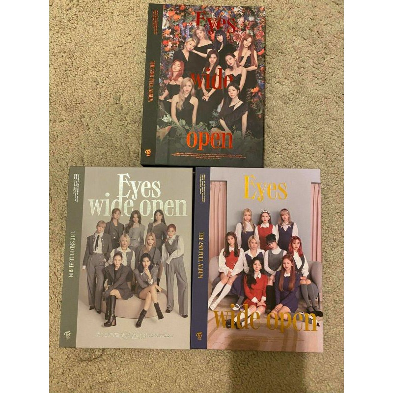 Jual TWICE Album - Eyes Wide Open | Shopee Indonesia