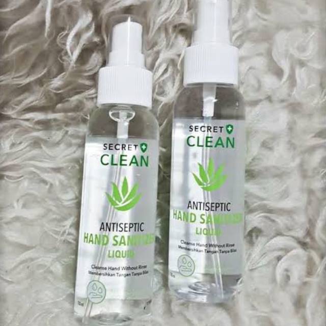 Jual Hand sanitizer Spray Secret Clean 100ml | Shopee Indonesia