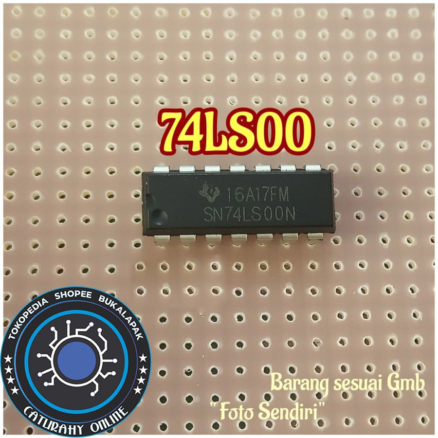 Jual ic 74LS00 SN74LS00N 7400 | Shopee Indonesia