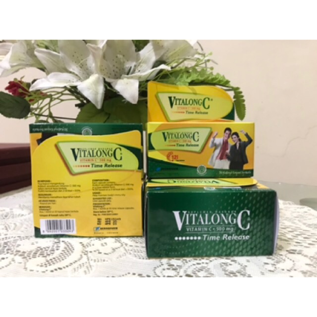 Jual Vitamin C Vitalong C ( 1 box / botol) | Shopee Indonesia