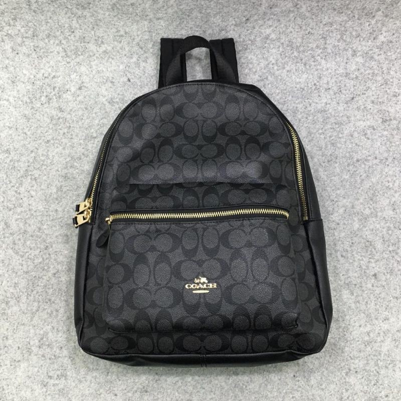 Jual COACH Charlie Backpack Big In Signature | Shopee Indonesia