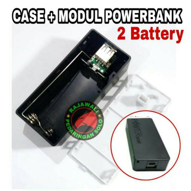 Jual Case dan modul power bank isi 2 baterai | Shopee Indonesia