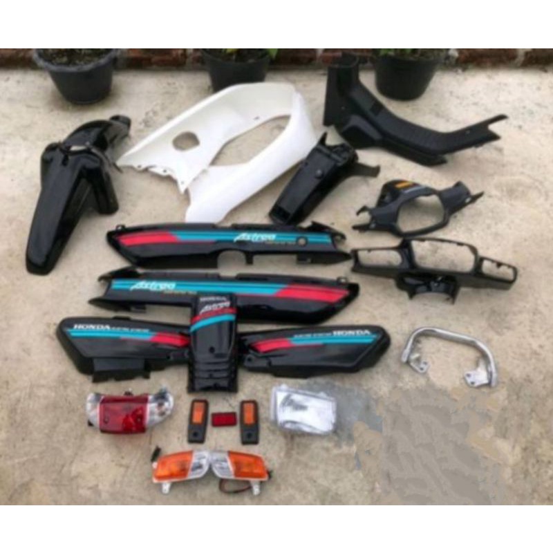 Jual paket cover body grand bulus tahun 91-92 full set begel pendek ...