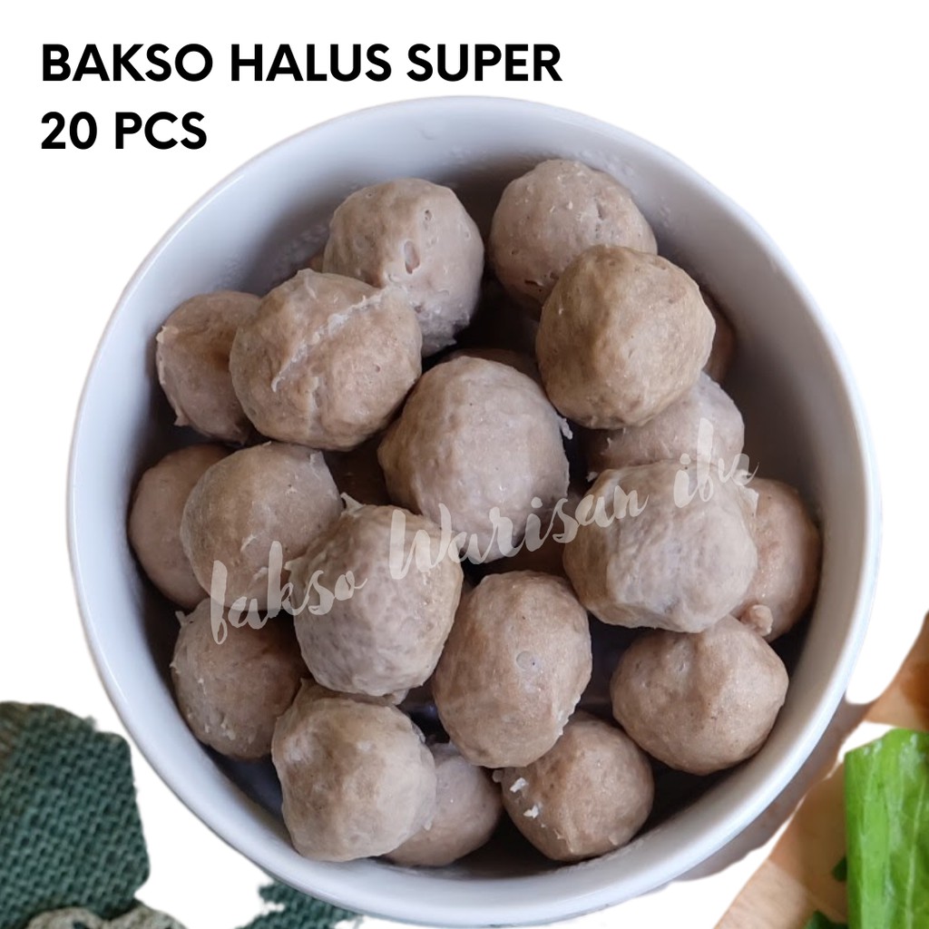 Bakso Sapi Baso Sapi HALUS SUPER Premium Homemade | Shopee Indonesia