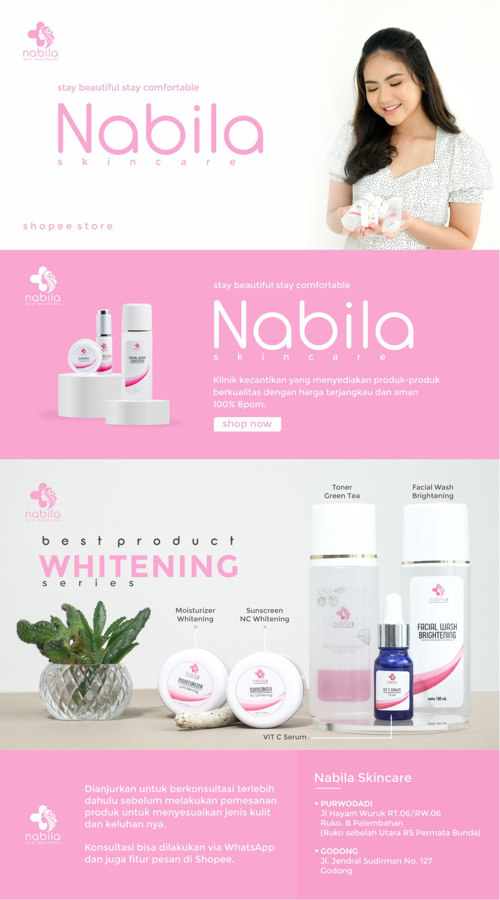 Produk NABILA SKINCARE OFFICIAL | Shopee Indonesia