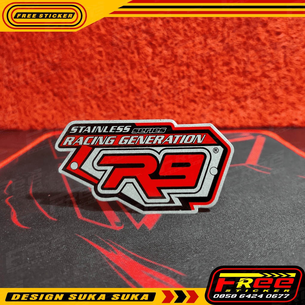 Jual Logo Atau Emblem Knalpot Racing Merk R9 | Shopee Indonesia