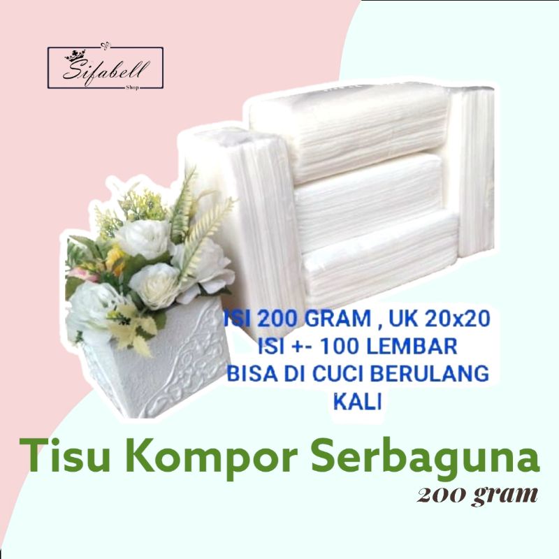 Jual Tisu Dapur Serbaguna Tissue Kompor Ajaib Magic Tissue Cuci Ulang ...