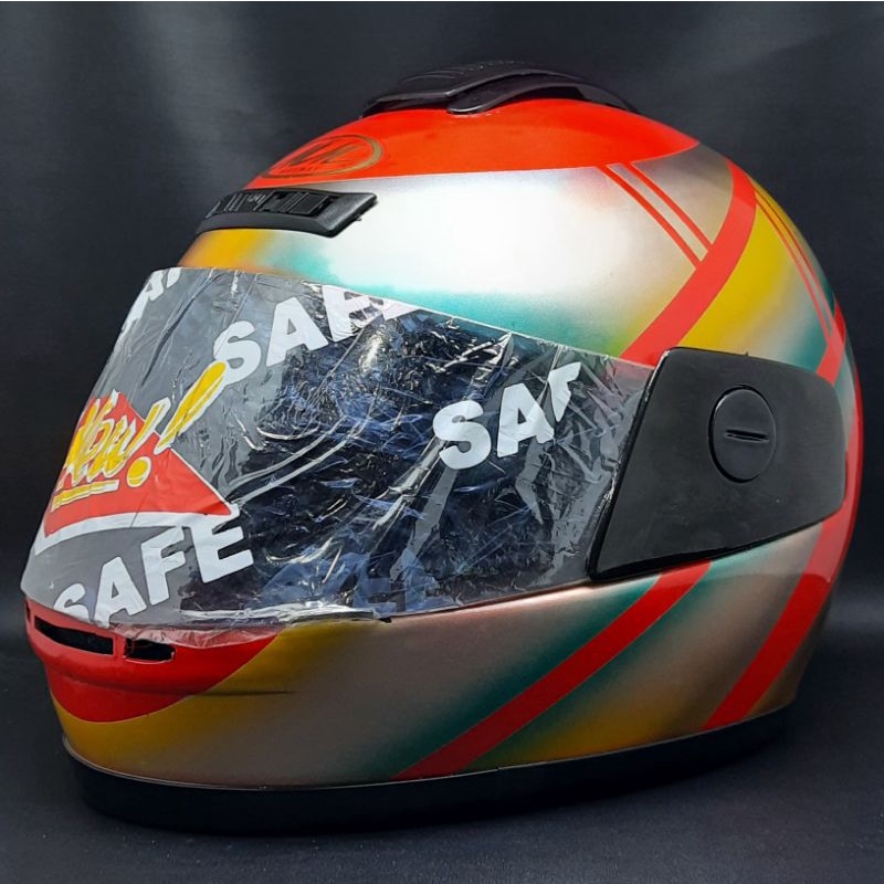 Jual Helm full face MM jadul retro NOS | Shopee Indonesia