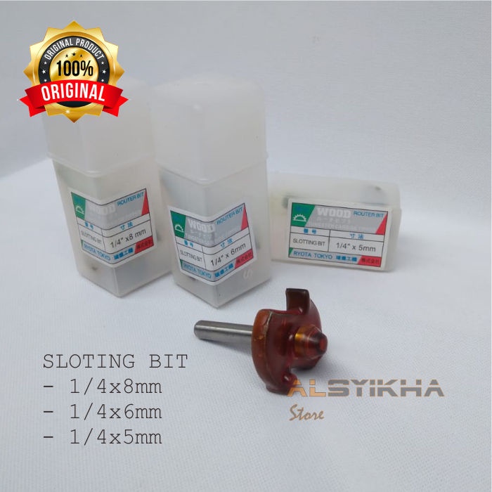 Jual Mata Profil Kayu Slotting bit Router | Shopee Indonesia