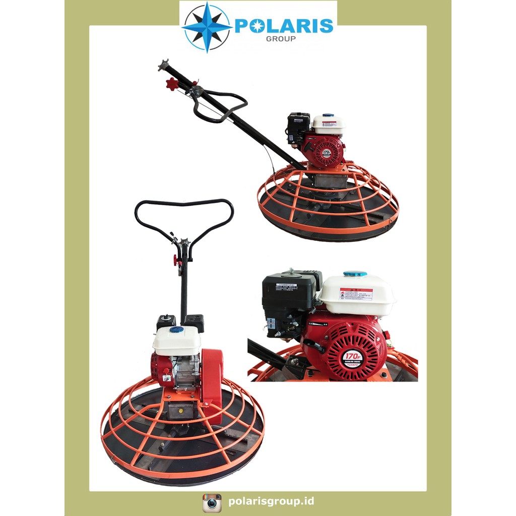 Jual MESIN POWEL TROWEL 1000mm / MESIN PERATA COR SEMEN / YUANTE 170F ...