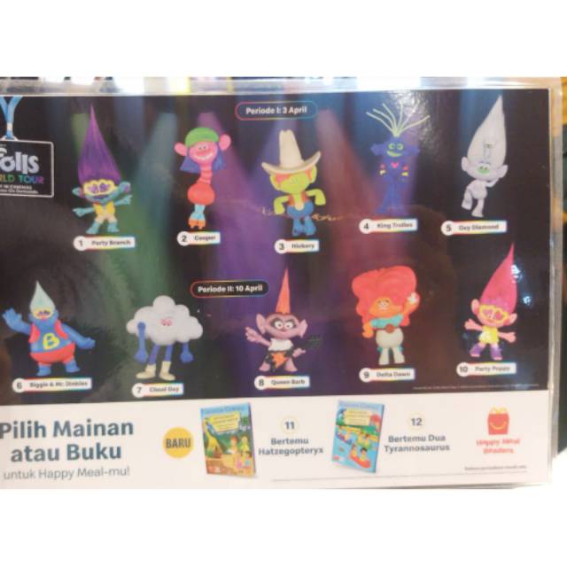Jual Happy Meal Trolls Satuan | Shopee Indonesia