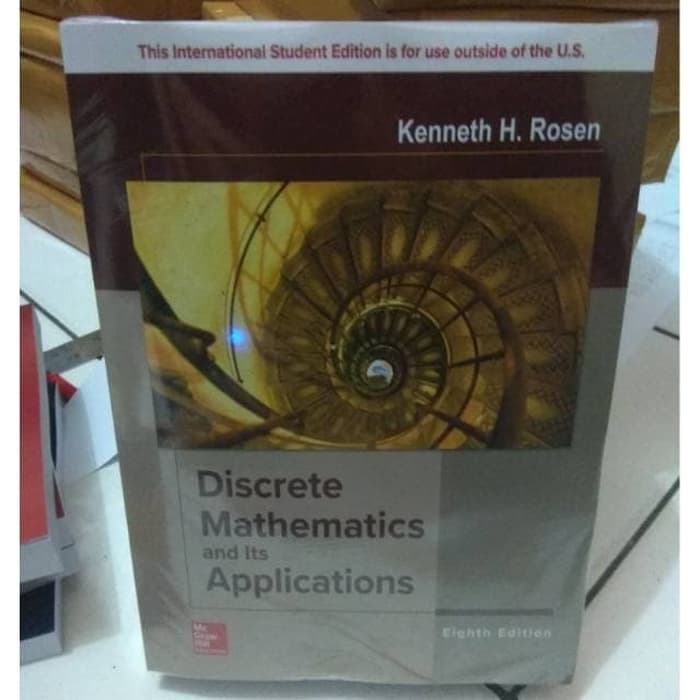 Jual Buku Discrete Mathematics and its applications 8 th eighth edition ...