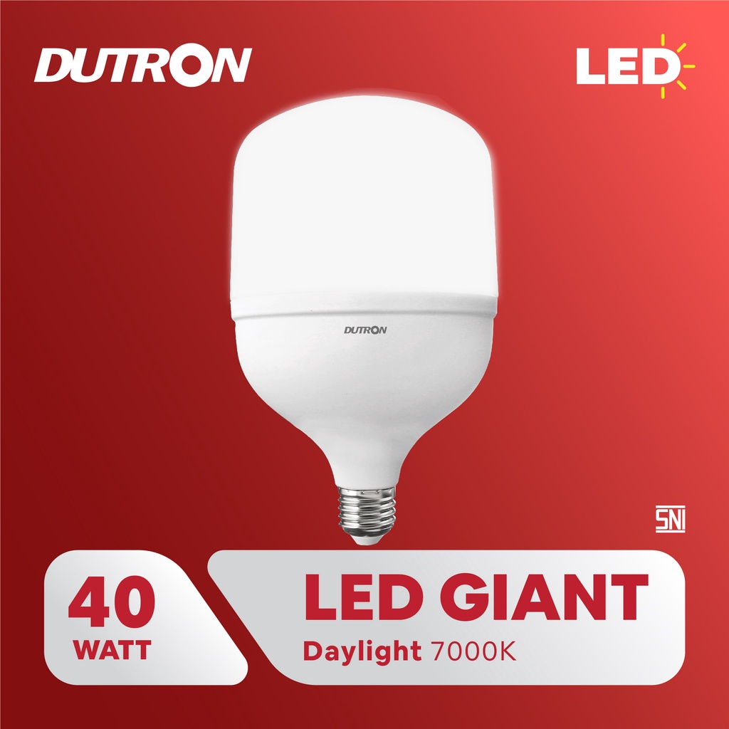 Jual DUTRON Lampu LED GIANT 40 Watt 7000K Putih | Shopee Indonesia