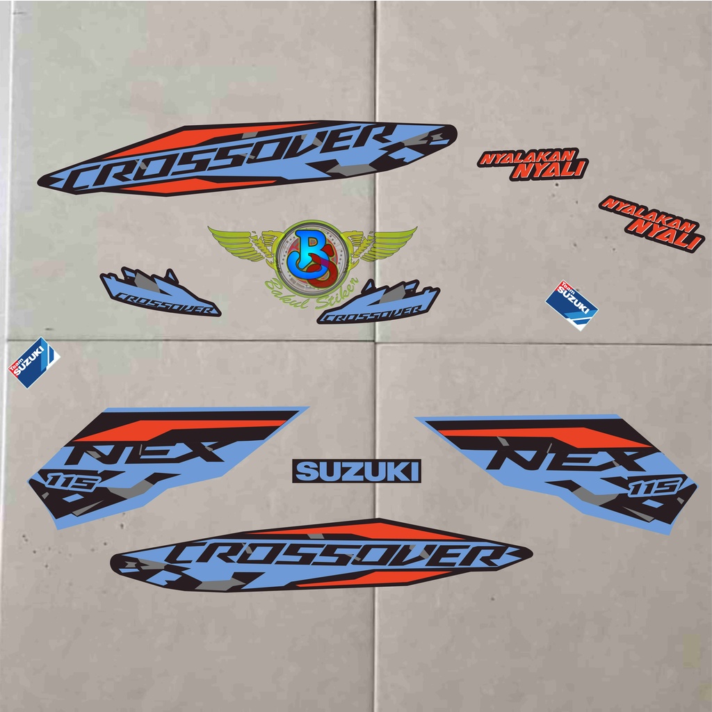 Jual striping suzuki nex 2 crossover Indonesia|Shopee Indonesia
