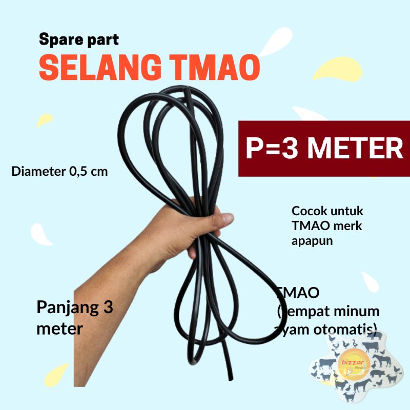 Jual Selang Kecil Mini TMAO Tempat Minum Ayam Otomatis Sedot Bensin ...