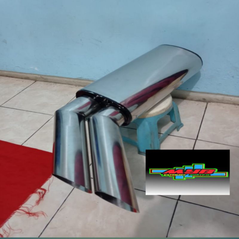 Jual MUFFLER MOBIL STAINLEES | Shopee Indonesia