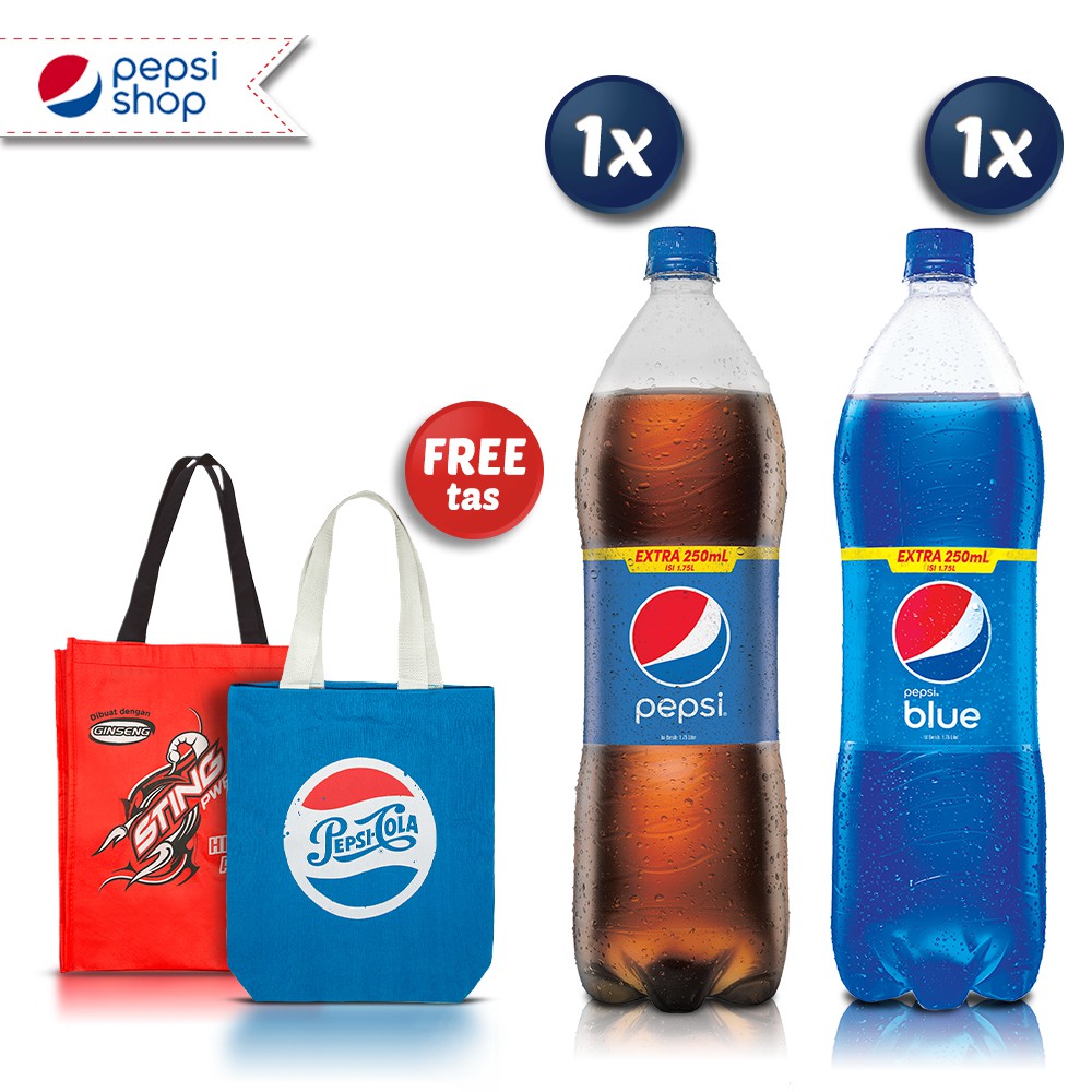 Jual Pepsi Bottle 1750 ml Mix Pack - 2 Pcs | Shopee Indonesia