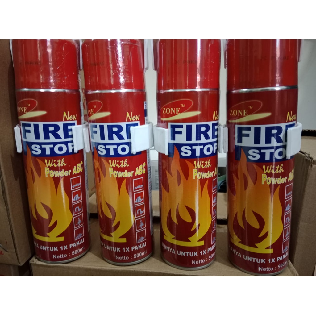 Jual Pemadam Api Portable Fire Stop APAR Kebakaran ZONE 500 ml ...