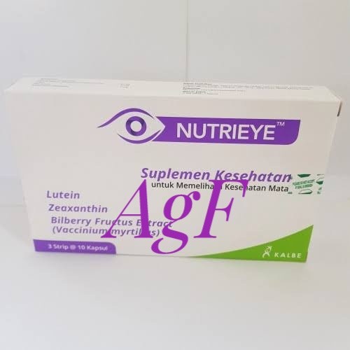 Jual NutriEye atau Nutri Eye Caps isi 30 (Kalbe Farma) | Shopee Indonesia