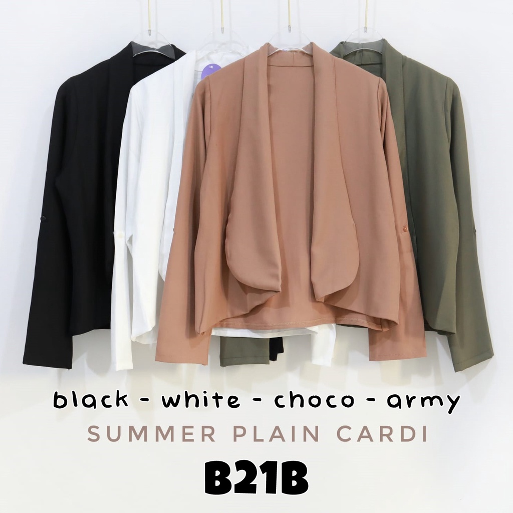 Jual Baju outer luaran blazer polos lengan panjang kerja kantor formal ...