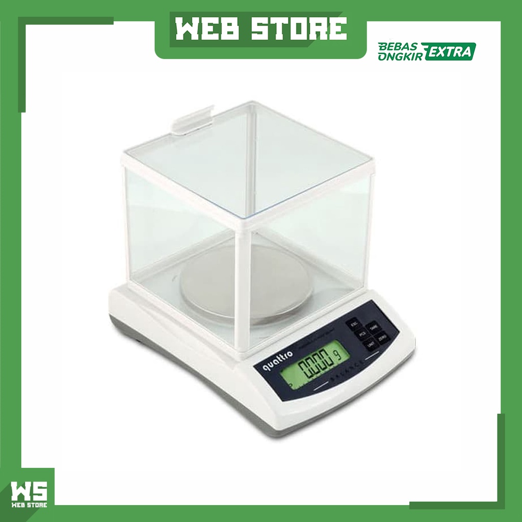 Jual Timbangan Digital Portable Scale Quattro Analitik Emas ...