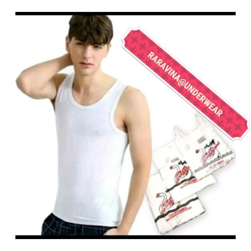 Jual SINGLET SWAN BRAND DEWASA KAOS DALAMAN PUTIH | Shopee Indonesia