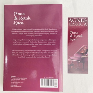Jual Buku Novel Bekas - Agnes Jessica - Piano di Kotak Kaca | Shopee ...