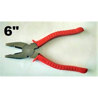 Jual Tang Kombinasi Merah 6" / Tang Serbaguna Jepit Potong Capit ...