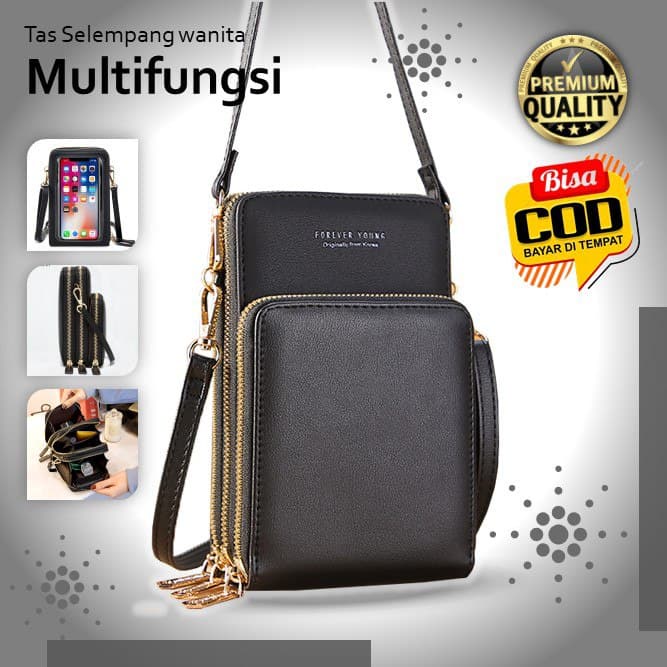 Jual Tas HP Multifungsi Forever Young Tas HP Forever Young Multifungsi Tas Selempang Wanita ...