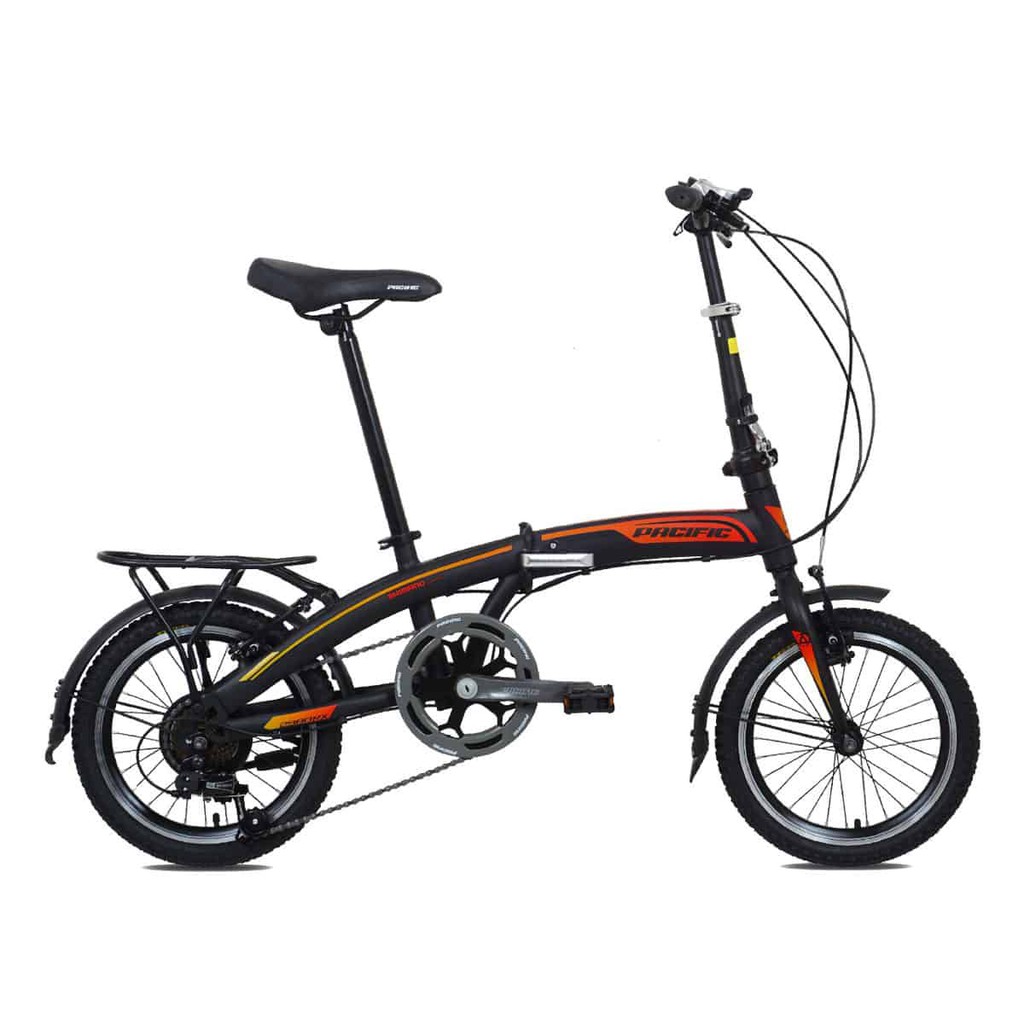 Jual Sepeda Lipat Folding Bike PACIFIC 16" inch 2980 RX 6.0 DB VT ...