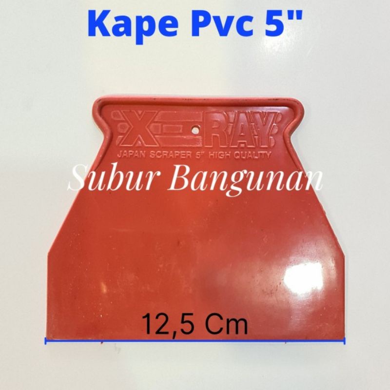Jual Kape Plastik Kape Pvc 5" Kapi Cat Kapi Plastik Scraper | Shopee ...