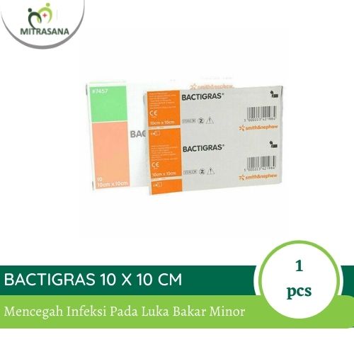 Jual Bactrigras 10 x 10 cm - mencegah infeksi pada Luka bakar minor ( 1 ...