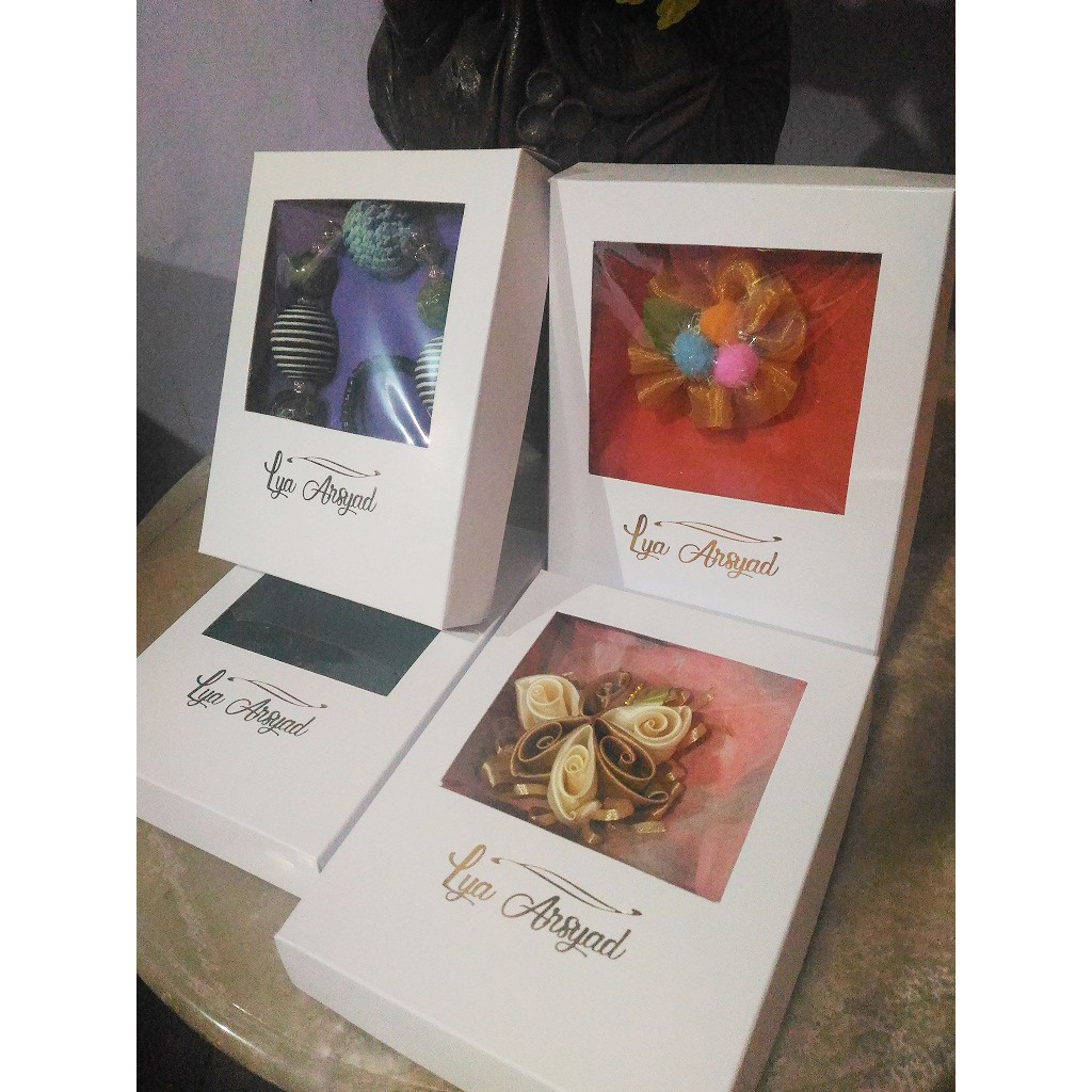 Jual Box Packaging kain uk. 25x13,5x5 cm | Shopee Indonesia