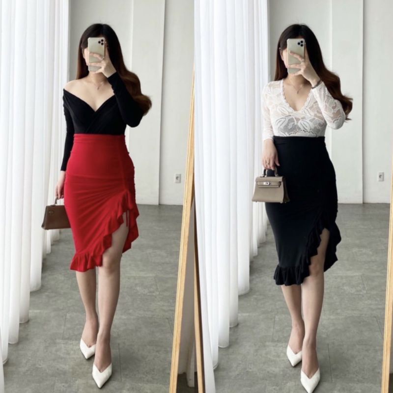 Jual MERMAID SKRIT (ROK WANITA) | Shopee Indonesia