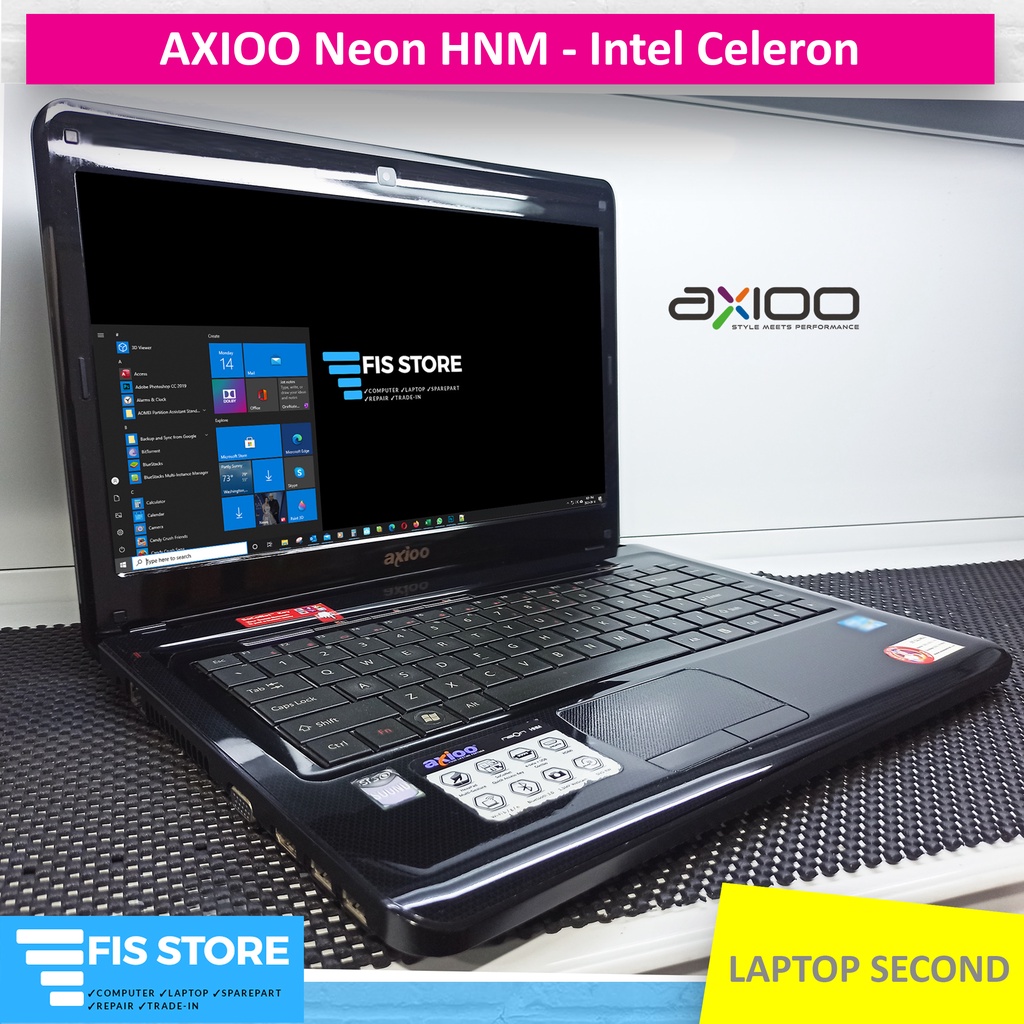 Jual AXIOO NEON HNM/Intel Celeron/VGA Intel HD/14"/WebCam/ZOOM/Windows ...