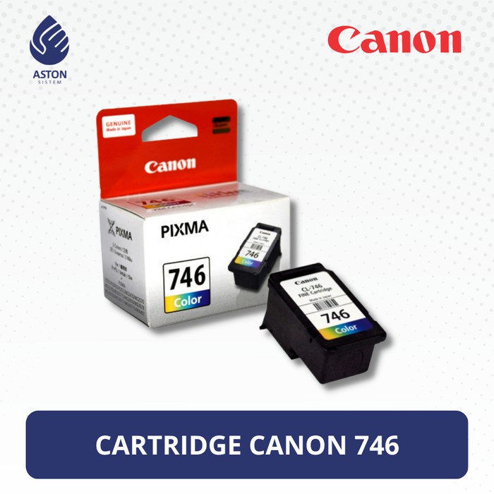 Jual Cartridge Printer Canon 746 Color 100% Original | Shopee Indonesia