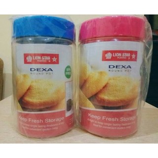 Jual DEXA ROUND POT 1000ML LS / TOPLES MAKANAN / TOPLES KUE LION STAR ...