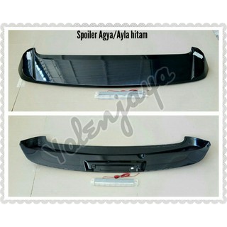 Jual Spoiler Agya / Ayla Hitam | Shopee Indonesia