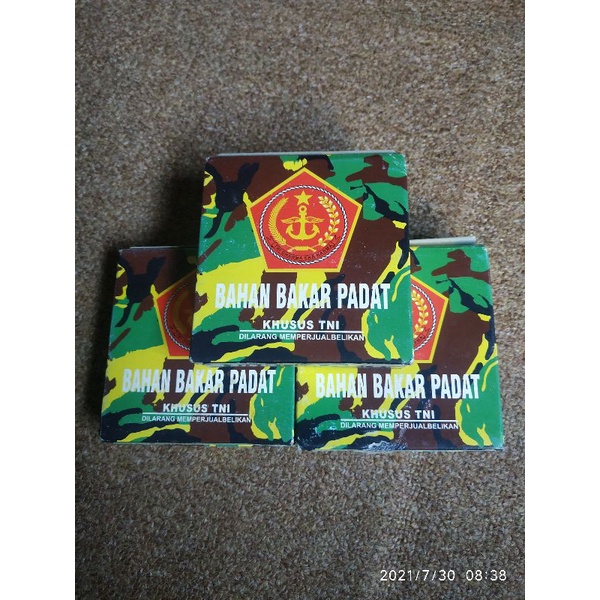 Jual paravin parafin bahan bakar padat lapangan original jatah tni ...