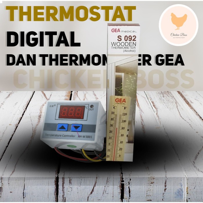 Jual TERNAK-HEWAN-PERAWATAN- PAKET THERMOSTAT TERMOSTAT DIGITAL XH ...
